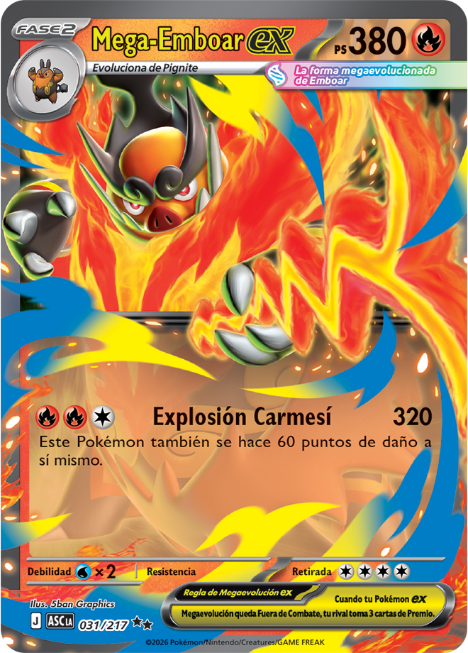 Resumen de la expansión Megaevolución-Ascenso Heroico de JCC Pokémon