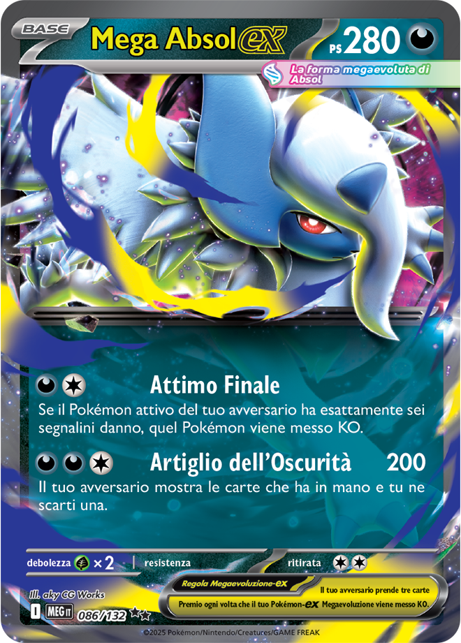Galleria delle carte di Megaevoluzione del GCC Pokémon