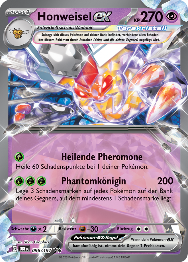 Pokémon-Sammelkartenspiel: Karmesin & Purpur – Obsidianflammen