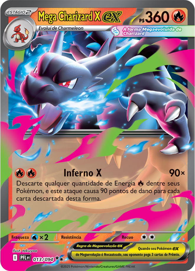 Apresentação da expansão Megaevolução — Fogo Fantasmagórico do Pokémon ...