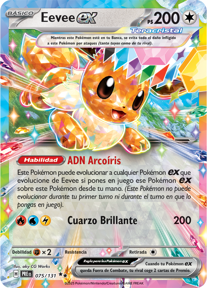 Galería de cartas | Escarlata y Púrpura-Evoluciones Prismáticas de JCC Pokémon