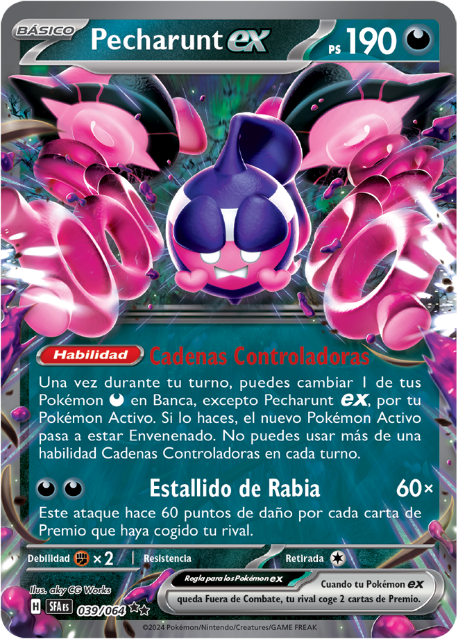 Galería de cartas | Escarlata y Púrpura-Fábula Sombría de JCC Pokémon
