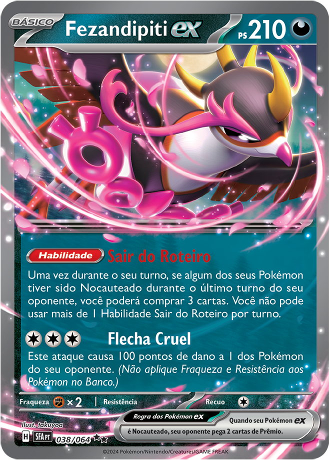 Galeria de Cartas | Escarlate e Violeta — Fábulas Nebulosas do Pokémon Estampas Ilustradas